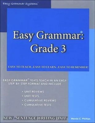 Easy Grammar Gr. 3 Teacher Edition – HCOS + Flex | Learning Commons